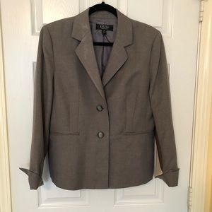 Kasper | Jackets & Coats | Ladies Kasper Graysilver Suit Jacket | Poshmark